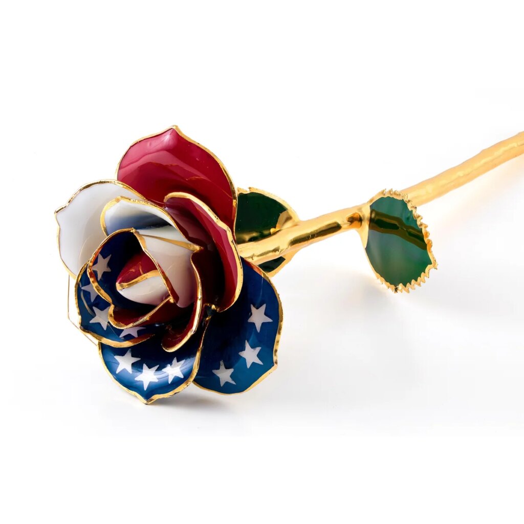 American Glory Gold Dipped Rose