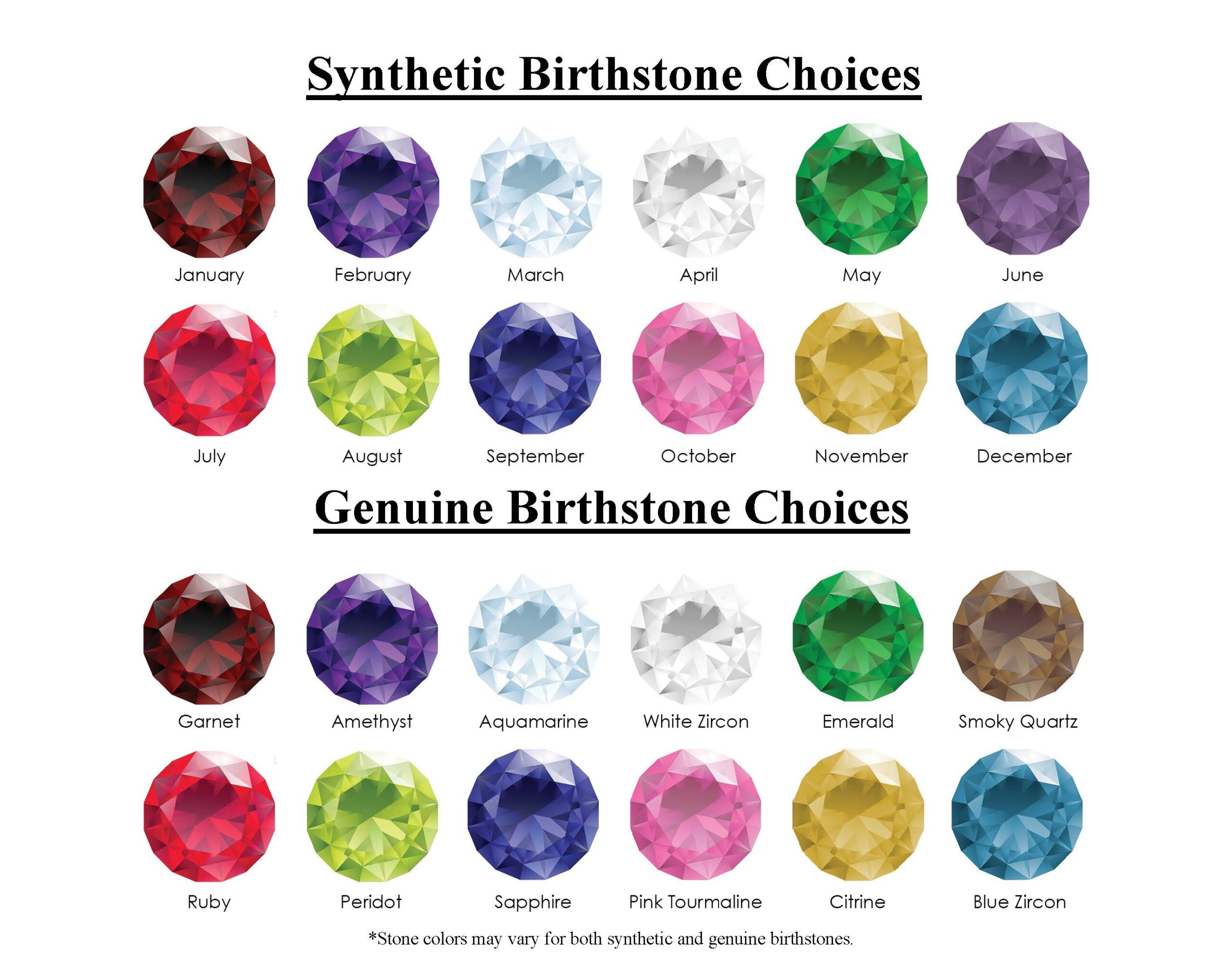 Landstroms Black Hills Silver Swirl Family Ring with 2 GENUINE Diagonal ...